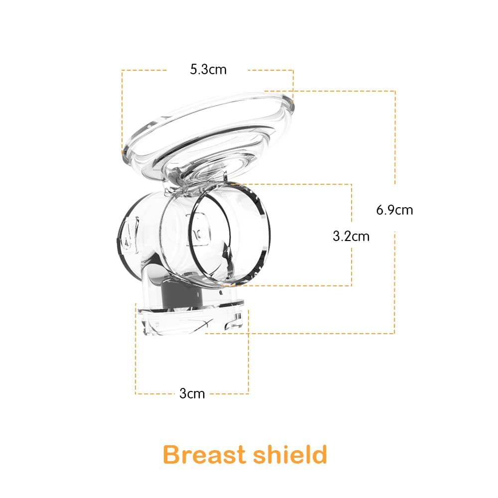 Horigen Wearable Breast Pump Linker Compatible with Horigen Wearable Breast Pump 2267A, Horigen 2267A Wearable Pump Accessories Replacement, 1pc