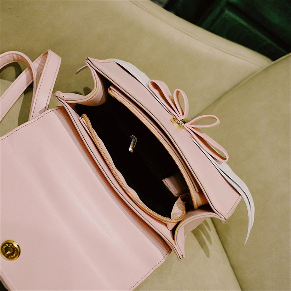 Smilovely Cardcaptor Sakura Angel Wings Bowknot Cute Lolita Handbag Anime Cosplay Shoulder Bag