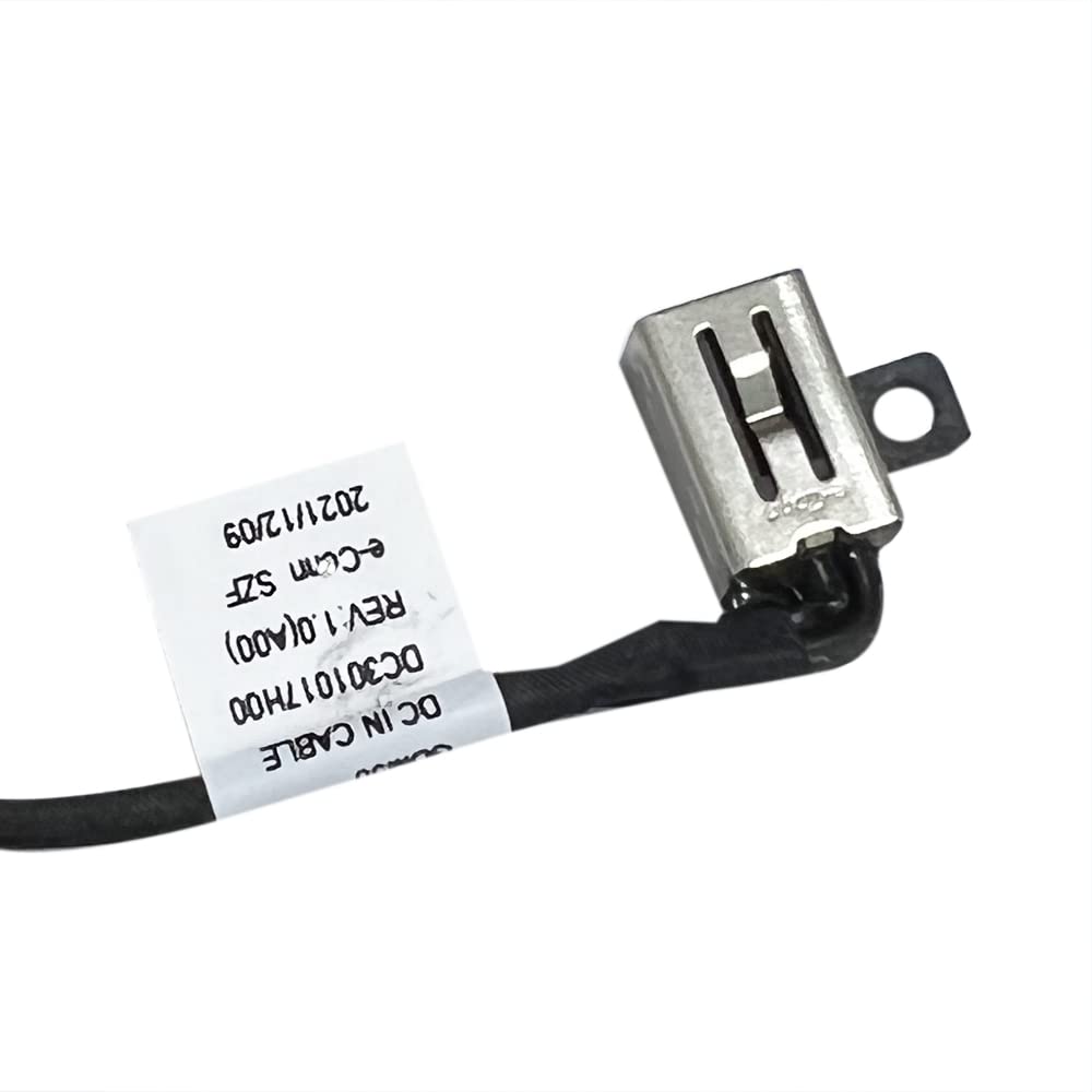 GinTai DC Jack Power Cable Plug in Charging Port Cable Connector Socket with Wire for Dell INSPIRON 15 3510 3511 I5-1135G7 3515 3510 3520 3521 3525 GDM50 87GX7 DC301017H00 231X7 0231X7 DC301018100