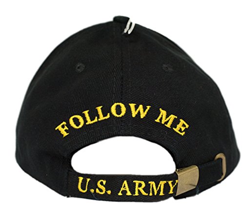 Moon US Army Infantry Crossed Rifles Branch Insignia Embroidered Hat Follow Me Engage Premium Quality Dad Hat For Men Women