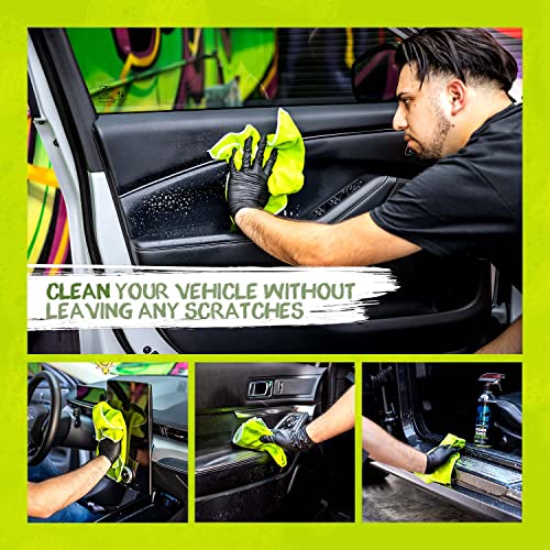 Pilot Automotive Voodoo Ride Microfiber Towels 2 Pack, Yellow