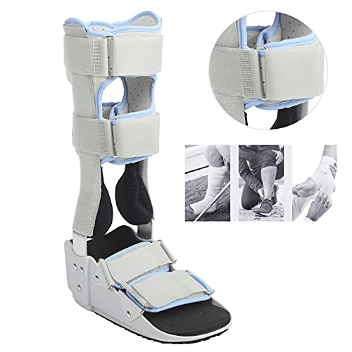 Evonecy Ankle Walker Brace, Fixed Easy to Use Open Toe Design Comfortable Ultralight Walking Boot for Fracture Recovery for Foot Or Ankle Injuries