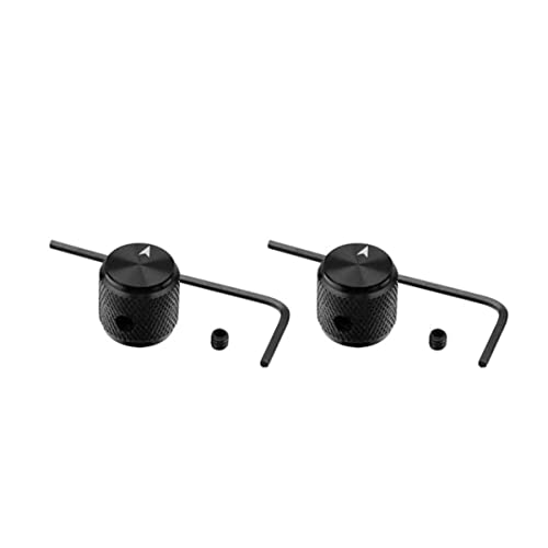 ERINGOGO Accessories 4 Sets Volume Electric Guitar Control Knobs Guitar Radio Diy Knobs Electric Guitar Volume Knob Control Knob Brass Guitar Accessories