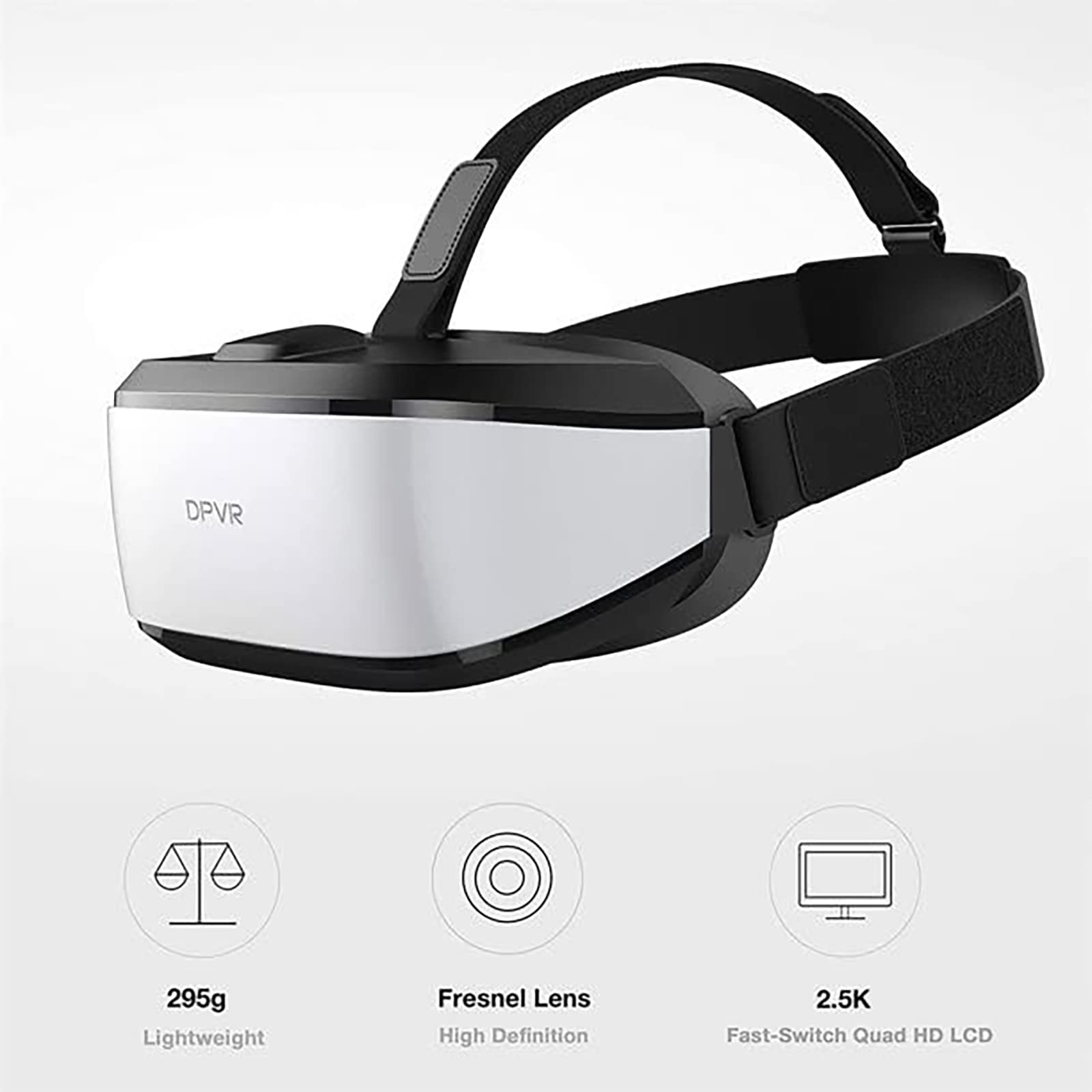 DPVR E3C VR Headset, VR Set for Business of Egg Seats Headset, VR Simulator Riders, VR Moto, Virtual Reality Headset Not for Personal User and VR Games