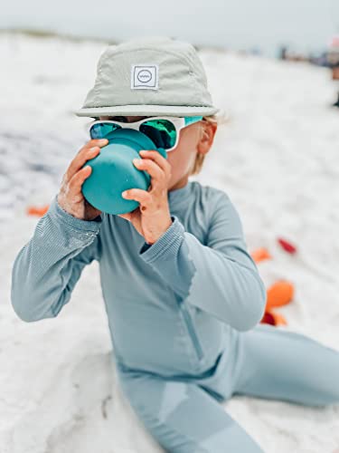 Pura my-my Silicone Sippy Cup 5oz/150ml - Training Cup, Reusable, Platinum Food Grade Medical Grade, Spill Proof Cups for Kids, Toddlers, Babies & Infants (Mint)