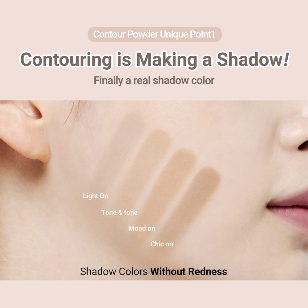 ETUDE CONTOUR POWDER 01 Creator | Bronzer And Contour Palette To Effortlessly Define The Face Like A Selfie | Smooth, Velety Texture | Natural Look