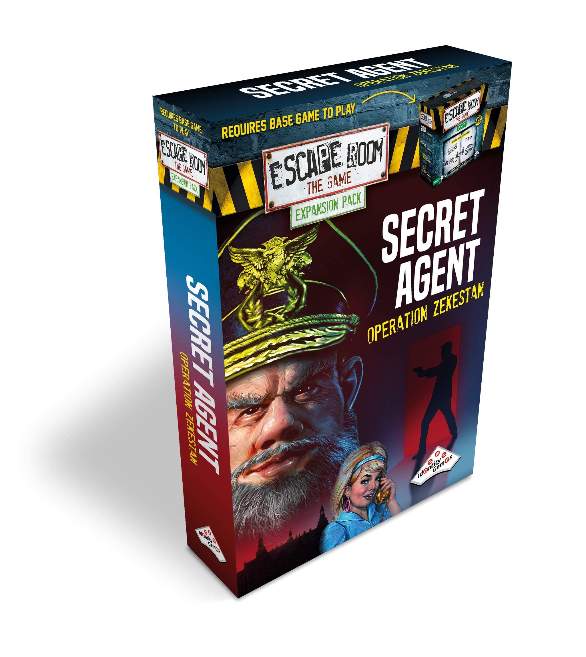 Escape Room The Game Expansion Pack Bundle - The Legend of Redbeard's Gold & Secret Agent Operation Zekestan