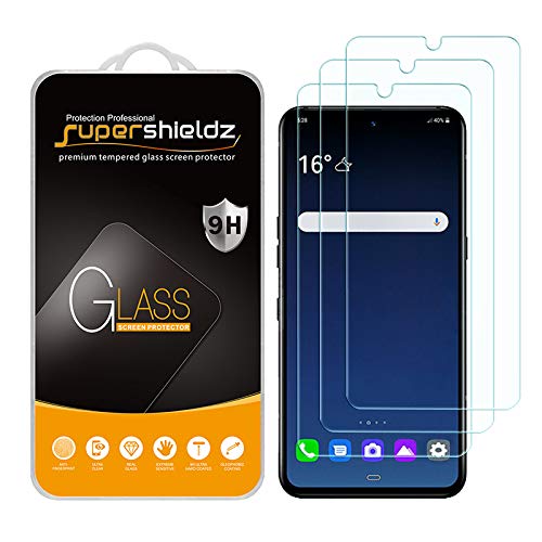 Supershieldz (3 Pack) Designed for LG V60 ThinQ/LG V60 ThinQ 5G / LG V60 ThinQ 5G UW Tempered Glass Screen Protector, (Not Work for The Dual Screen) Anti Scratch, Bubble Free