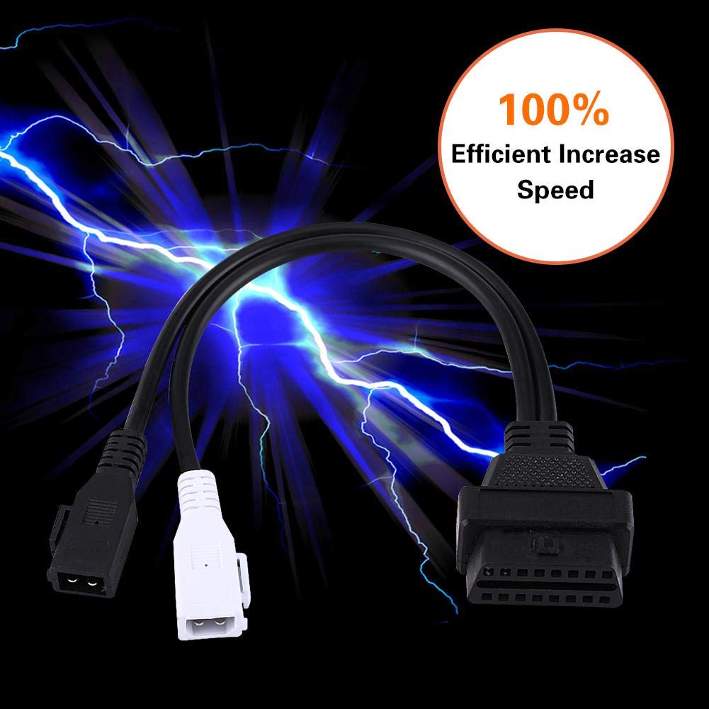 Diagnostic Cable, EOBD OBD2 OBDII 1260 ECU Chip Tuning Interface Car Program Diagnostic Cable OBD2 USB Cable Auto Scanner Scan Tool C