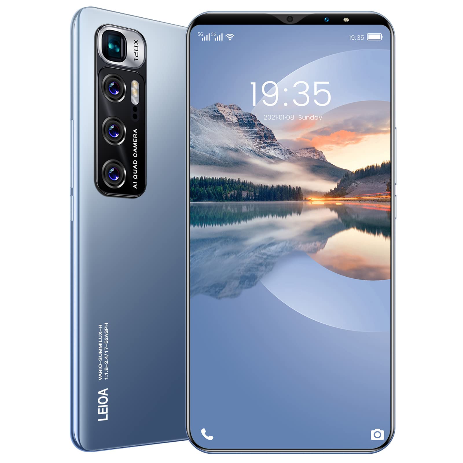GLCMN Smartphone,Android 6.1 Dual Card Dual Standby Card Expansion Resolution 854 * 480 Multi-Language Support 512mb + 4gb-B