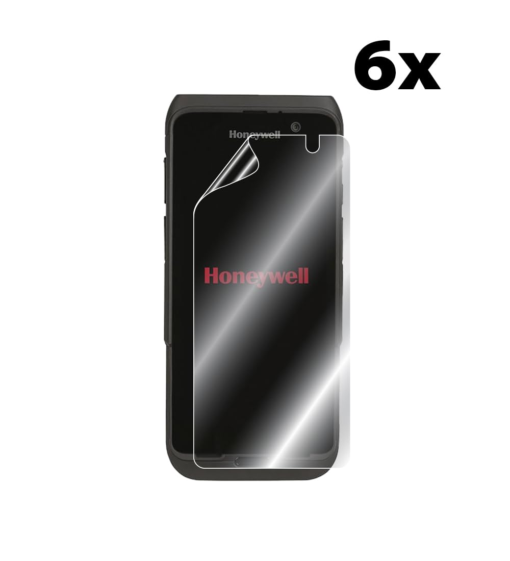 IPG Compatible with Honeywell CK3X - CK65 - CT30 XP - CT40 - CT45 - CT47 - CW45 Handheld Computer HydroGel Screen Protector 6 UNITS Invisible Guard Free Replacement HD Clear Bubble Free Protection (CT47)