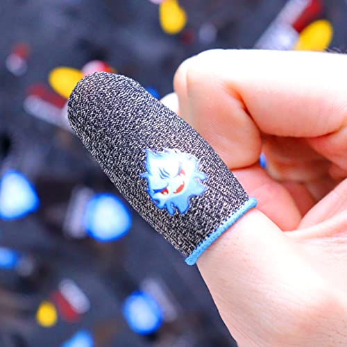 SamFansar Gaming Finger Cots Luminous Breathable Washable Mobile Game Thumb Gloves Compatible with Mobile Game A