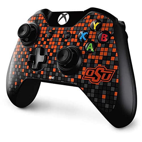 Skinit Decal Gaming Skin Compatible with Xbox One Controller - Officially Licensed College OSU Oklahoma State Digi Design