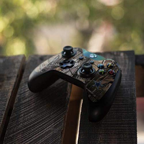 Skinit Decal Gaming Skin Compatible with Xbox One Controller - Officially Licensed NFL Dallas Cowboys Realtree AP Camo Design