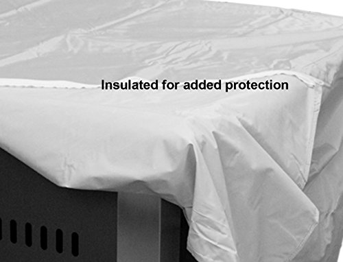 Hiland HVD-SGTCV-M Heavy Duty Waterproof Square Glass Tube Heater Cover-92-Mocha, 92"