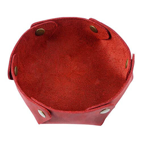 Dice Tray Dice Rolling Tray Holder Office Desktop Storage Box Jewelry Tray for Keys Wallet Coins