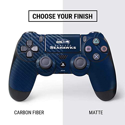 Skinit Decal Gaming Skin Compatible with PS4 Controller - Officially Licensed NFL Seattle Seahawks Team Jersey Design