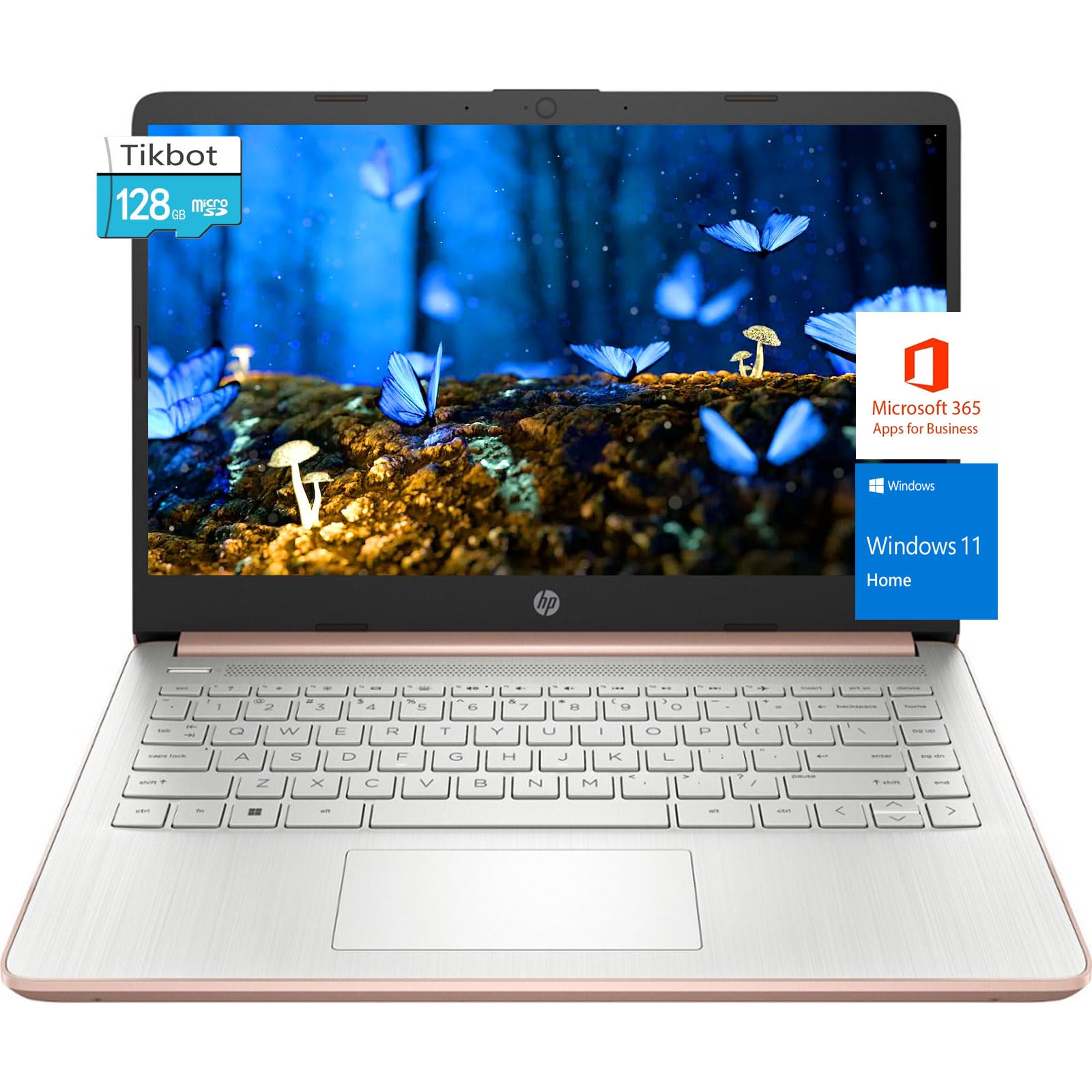 HP Chromebase 21.5" All-in-One Desktop, Intel Pentium Gold 6405U Processor, Rotating Full HD IPS Touchscreen, Chrome OS, Bluetooth Keyboard and Mouse Combo w/Mouse Pad(8GB RAM | 512GB PCIe SSD)