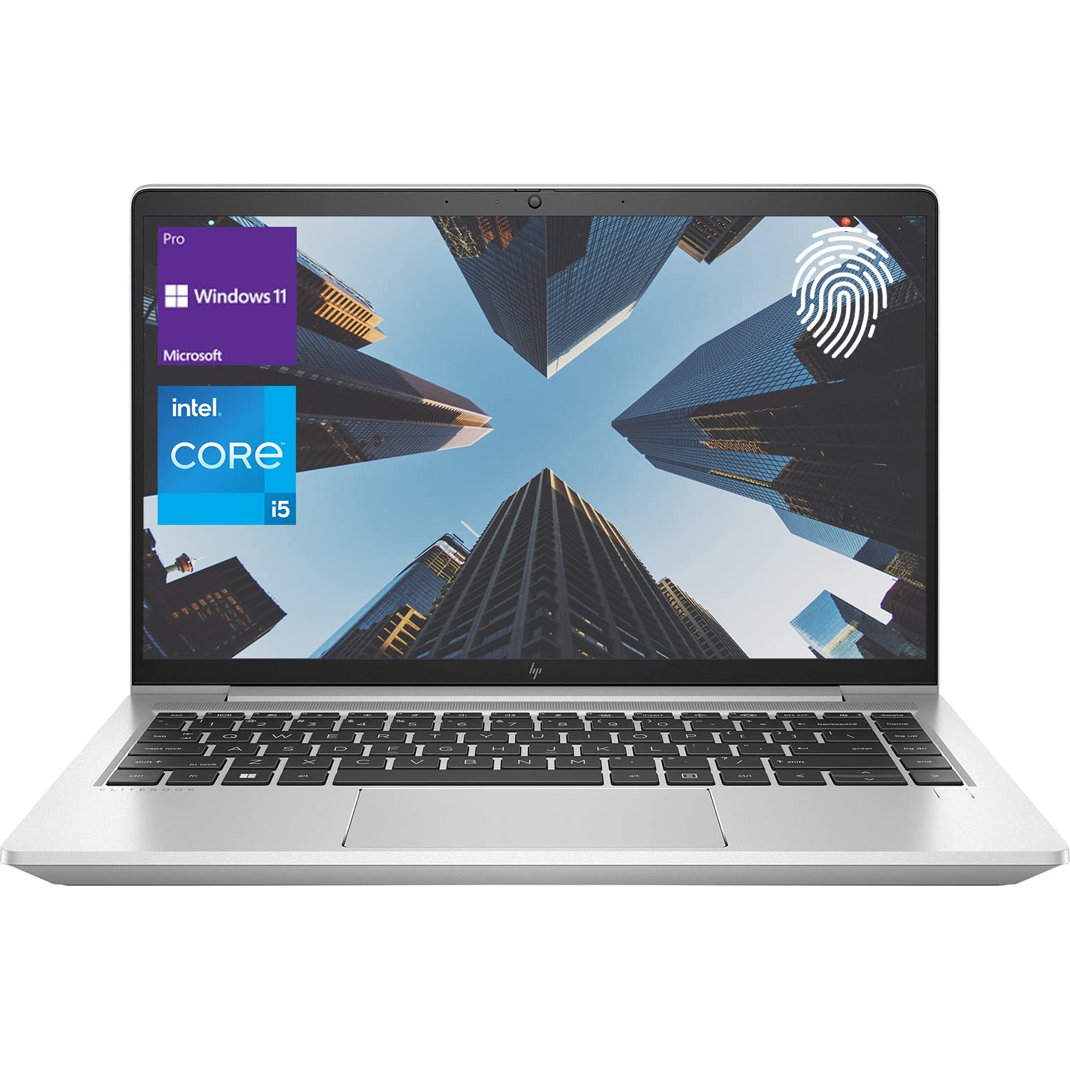 HP EliteBook 640 G9 Business Laptop, 14" FHD IPS Display, 12th Gen Intel Core i5-1235U, 64GB RAM, 1TB PCIe SSD, Webcam, Fingerprint Reader, Backlit Keyboard, Wi-Fi 6, Windows 11 Pro