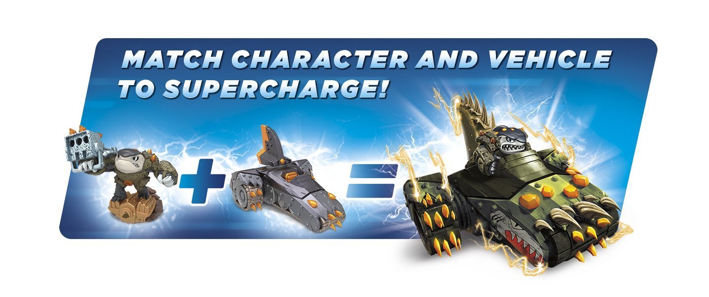 Skylanders SuperChargers 6 Pack Vehicle Starter Bundle! 6 Vehicles + 2 Characters: Dive Bomber, Sky Slicer, Crypt Crusher, Sea Shadow, Shark Shooter, Shark Tank, Hurricane Jet-Vac, Jet Stream