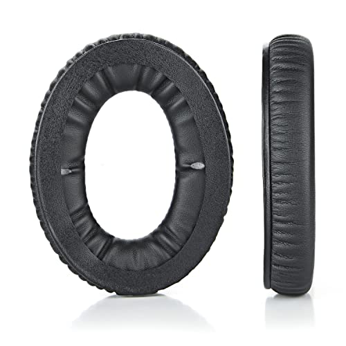 Sumugaric Replacement Ear Pads Cushions with Memory Foam Compatible with Sennheiser HD650 HD600 HD580 HD660 S HD565 HD545 Headset Headphones Accessories - Black