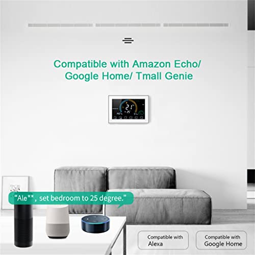 LNYHLXS Smart Home Thermostat Electric/Water Floor Heating Home Temperature Controller Work(GB)