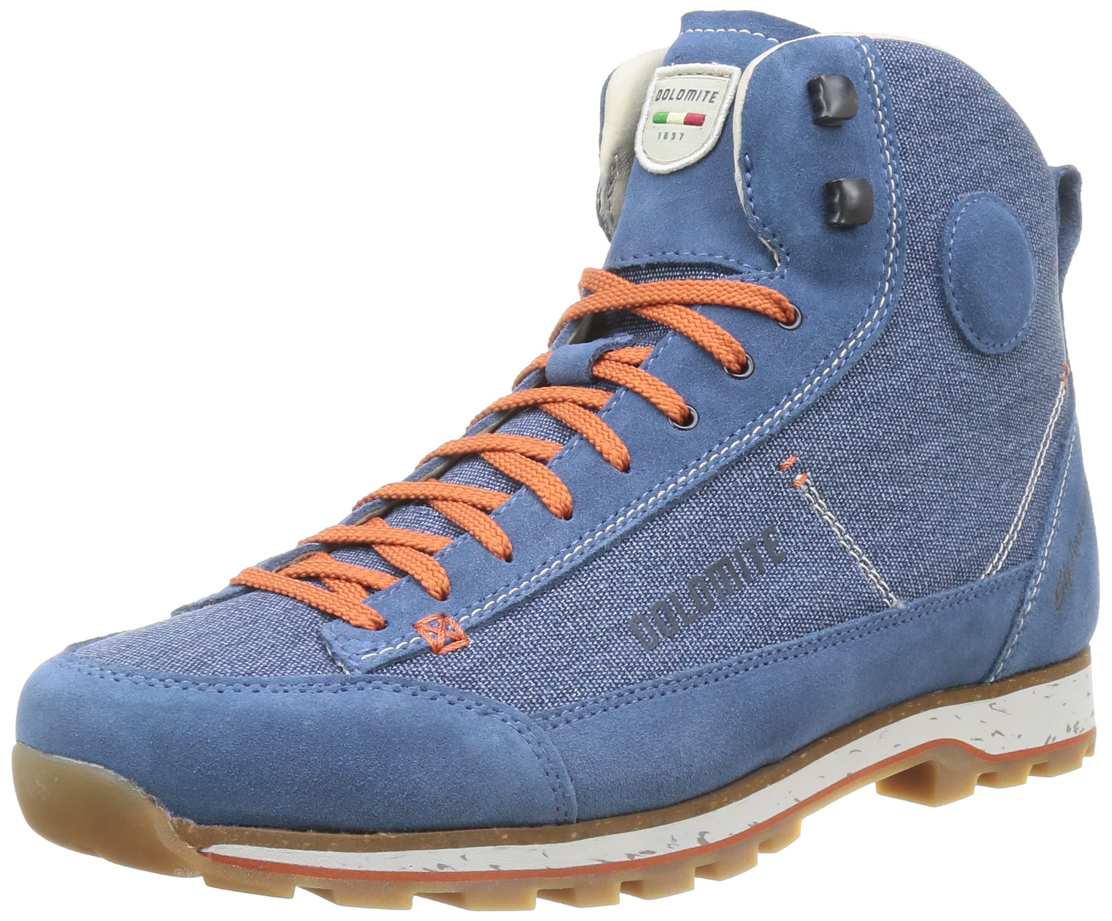 Dolomite Unisex Camping High Rise Hiking Boots, Blue Navy, 9 US Women