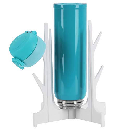 Keenso Space Saving Bottle Drying Rack, Portable Bottle Dryer Holder for Baby Bottles Reusable Baggies, Dishes, Cups, Glass and Bottles Great for Home Travel