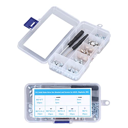 Hexagonal Bracket, Standard Sizes, Easy to Operate, allinone, Handy Laptop Repair Screws for Motherboard Mount