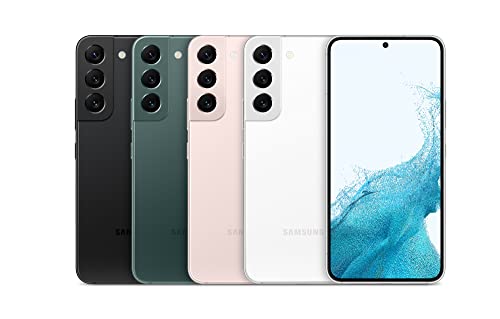 SAMSUNG Galaxy S22 Smartphone, Factory Unlocked Android Cell Phone, 256GB, 8K Camera & Video, Brightest Display, Long Battery Life, Fast 4nm Processor, US Version, Pink Gold (Renewed)