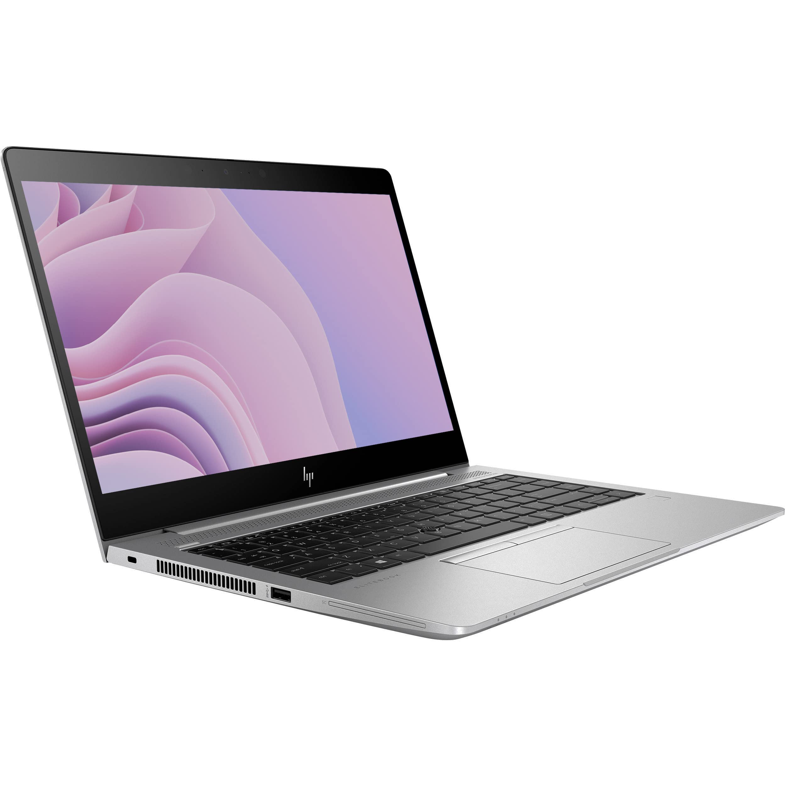 HP EliteBook 840 G6 14" Laptop, Intel i7 8665U 1.9GHz, 32GB DDR4 RAM, 128GB SSD, 1080p Full HD, USB C Thunderbolt 3, Webcam, Windows 10 Pro (Renewed)