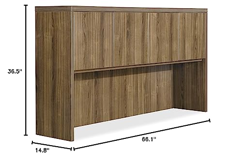 Lorell Chateau Series Walnut Laminate Desking