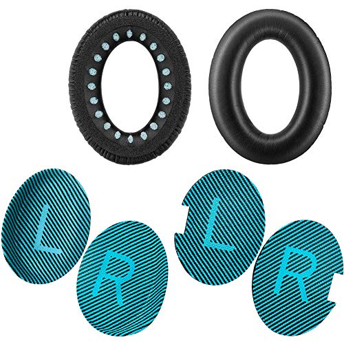 Qc35 Replacement Ear Pads for Bose - QC35,QC35ii Replacement Earpads Cushion - Compatible with Quiet Comfort35,QC25,QC35ii,QC15,AE2,AE2i-Comfortable & Durable (Blue)