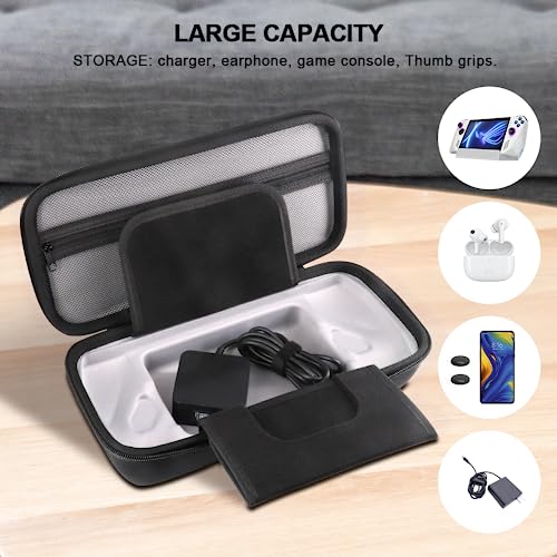 JOYTORN Protective Carrying Case for Rog Ally 7β 120Hz Console,Accessories Organizer Storage Travel Handheld Case Compatible with ASUS Rog Ally Console-Black