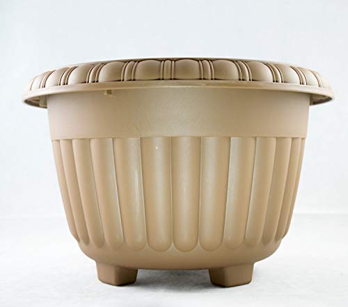 Japanese Plastic Bonsai Training Pot/Home Garden Flower Planter 10.5"x 10.5"x 7"