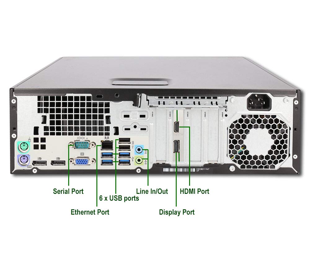 HP RGB Lights PC Desktop Computer Intel Core i7-6700 3.40Ghz Proccesor 16GB DDR4 Ram 2TB Hard Drive, NVIDIA GeForce GT 1030 Graphics, Windows 10 Pro (Renewed)