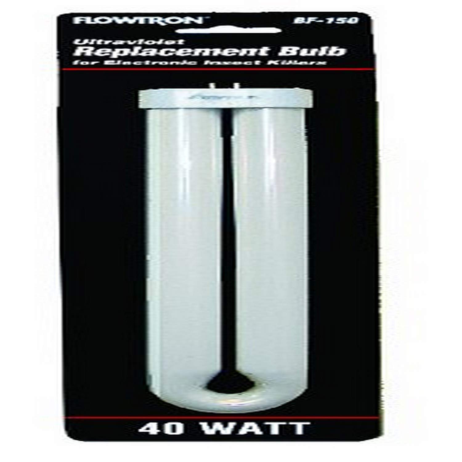 Flowtron BK-80D 80-Watt Electronic Insect Killer, 1-1/2 Acre Coverage & BF-150 Replacement Bulb for BK-80D, FC7600 and Wall Sconce Models