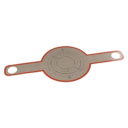 hobbyme 2 Pcs Silicone Bread Sling Dutch Oven,Non-Stick & Easy Clean Reusable Silicone Bread Baking Mat,With Extra Long Handles Bread Baking Sheet Liner,Bread Baking Mat for Transferable Dough