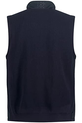 JP 1880 Menswear Big & Tall Plus Size L-8XL Lightly Padded Vest FLEXNAMIC® matte night blue XXX-Large 812279130