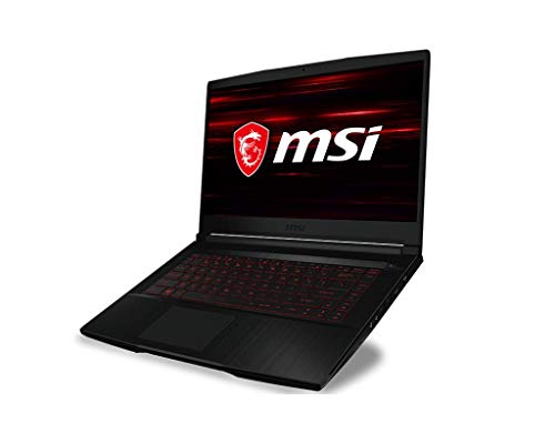 MSI GF63 Gaming Laptop 2023 New, 15.6" FHD IPS Display, Intel Core i5-10500H 6-Core, NVIDIA GeForce GTX 1650 4GB GDDR6, 16GB DDR4, 512GB SSD, Backlit Keyboard, Wi-Fi 6, Win10 Pro, COU 32GB USB