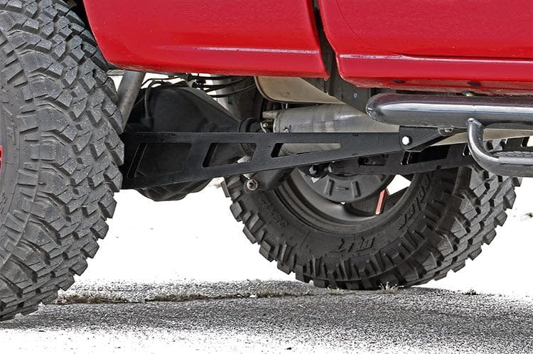 Rough Country Traction Bar Kit for 2007-2018 Chevy/GMC 1500 4WD - 1069 Black