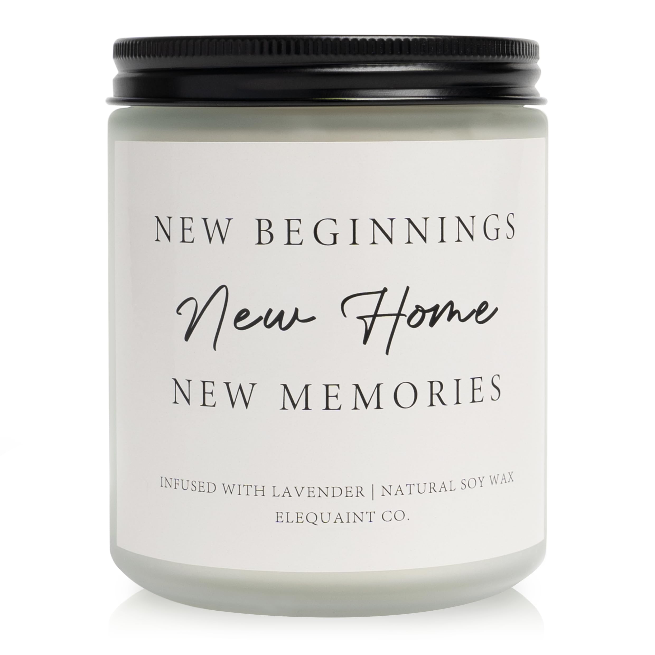 House Warming Gifts New Home, Housewarming Gift for New House - Lavender Scented Candle - New Home Housewarming Gift Ideas, New Homeowner Gifts House Warming Decoration for Friend Women Men