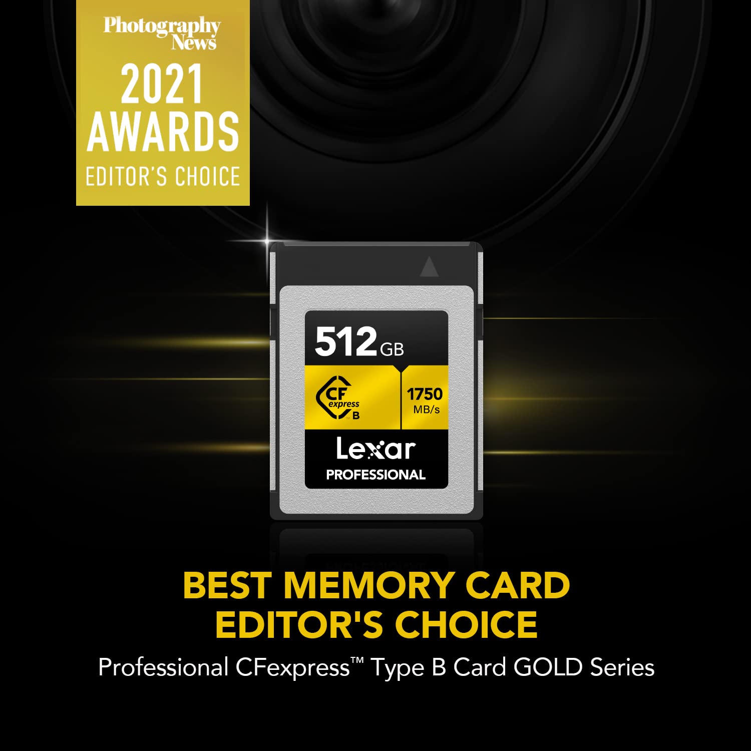 Lexar Professional CFexpress 128GB Type-B Card (LCFX10-128CRBNA) + Lexar Professional CFexpress Type B USB 3.2 Gen 2x2 Reader, Up to 1700MB/s Read, Designed for CFexpress Type B Cards (LRW550U-RNBNU)
