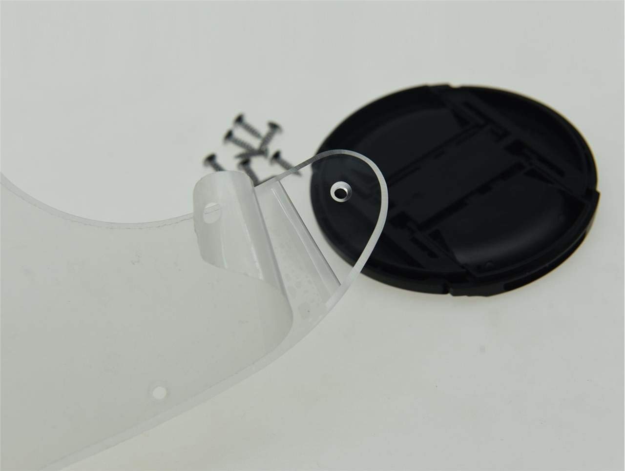 Dopro 8 Hole Tele Guitar Humbucker Pick Guard for USA/Mexican FD Telecaster Clear/Transparent 1 Ply