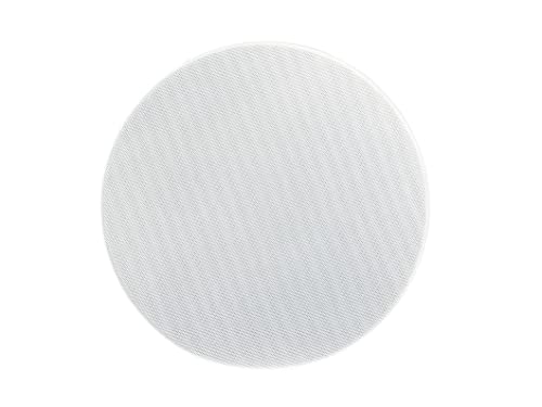 ynVISION.DESIGN 8 inch in-Ceiling Speakers w/Pivoting Tweeter | 2 Speakers | 160 Watts Each | Compatible with Sonos Amp, Yamaha, Marantz, Denon Avr and More