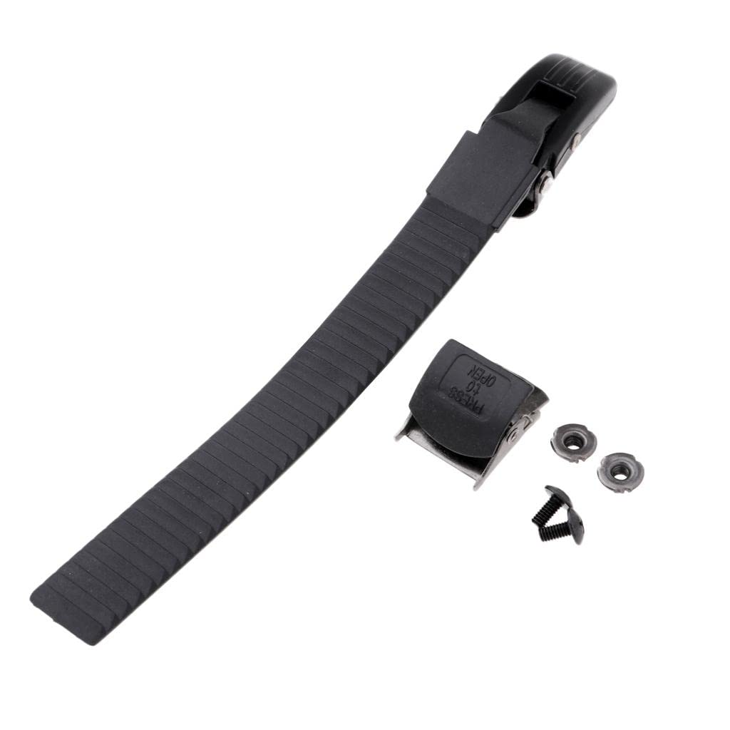 CUTICATE 4 X Replacement Inline Skate Shoes Energy Strap W/Clamp Screw Nut