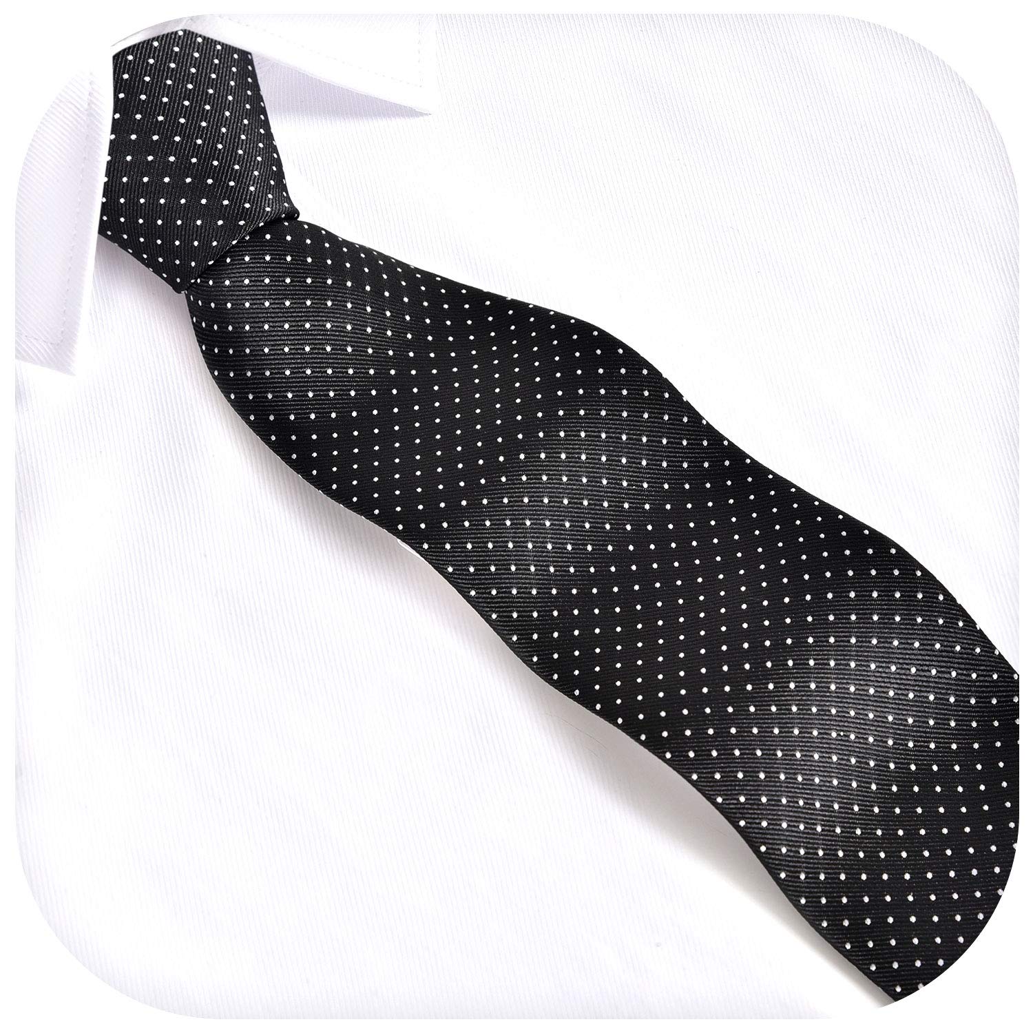 CROATTA Men's Ties Floral Ties for Men Burgundy Ties for Men Wedding Jacquard Luxury Flower Pattern Necktie