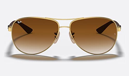 Ray-Ban RB8313 CARBON FIBRE 001/51 58M Arista/Brown Gradient Sunglasses For Men For Women + BUNDLE with Designer iWear Care Kit