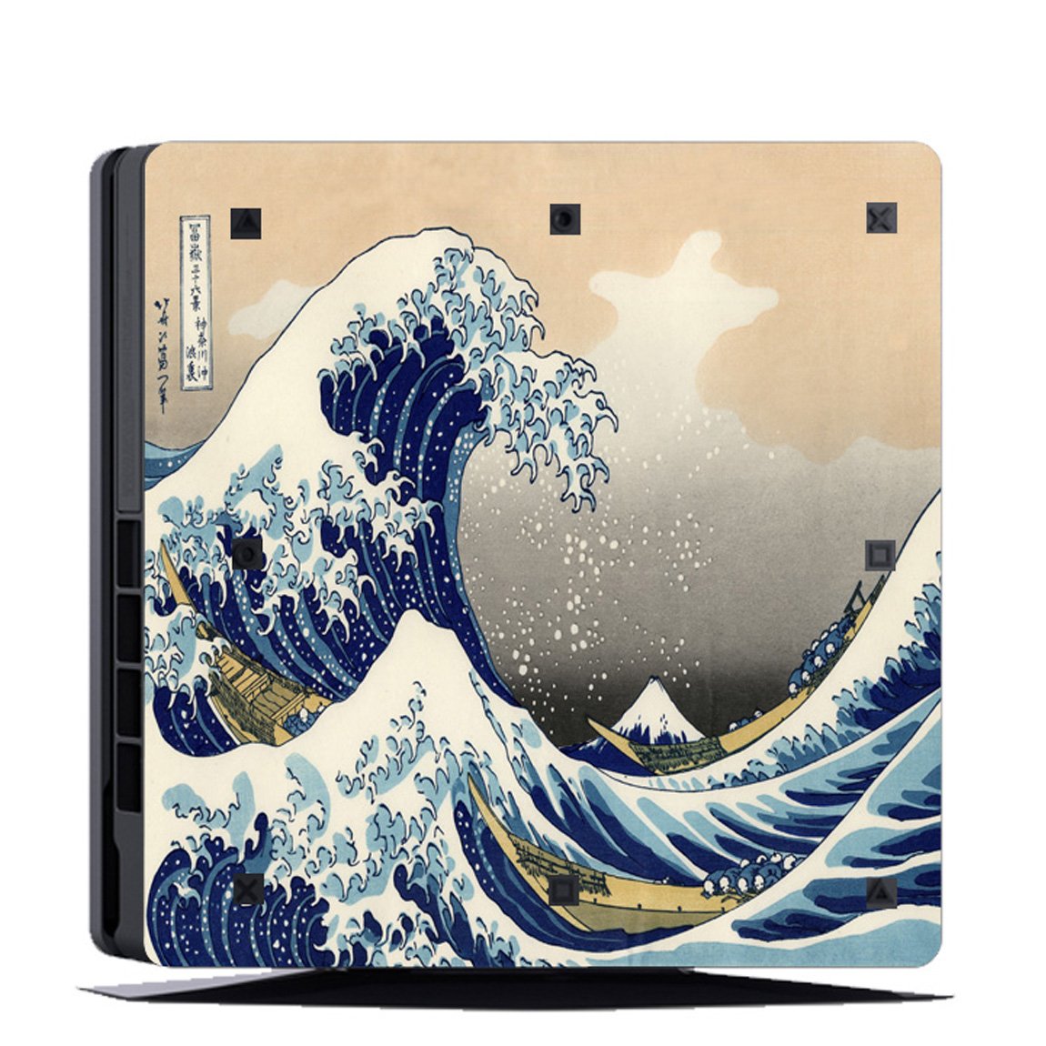 The Great Wave off Kanagawa Decal Skins For PS4 Slim Cover VWAQ-PSGC8