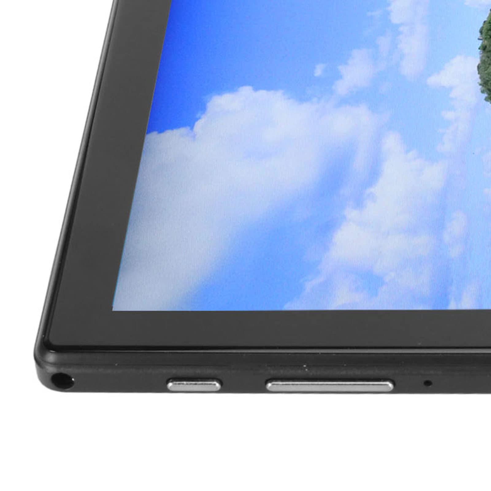 DAUERHAFT Tablet PC, 5GWIFI 8GB RAM 256GB ROM Stereo Dual Speakers Black 10.1 Inch Smart Tablet Fast Charging 2 in 1 for Office (US Plug)